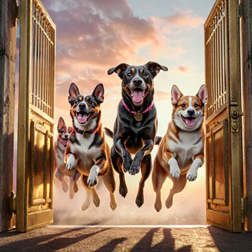 “Endure No More: Break Free from Dogs’ Fearful Isolation” - Henbari
